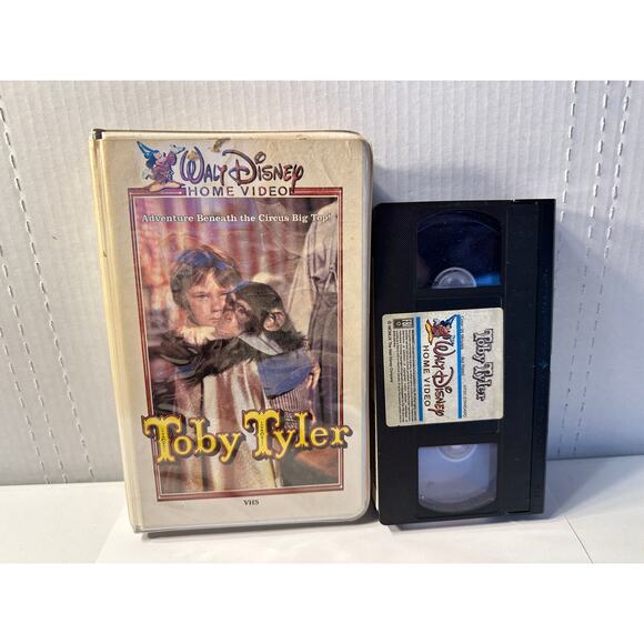 Media | Walt Disney Home Video Toby Tyler Vhs 198s Disney Release ...